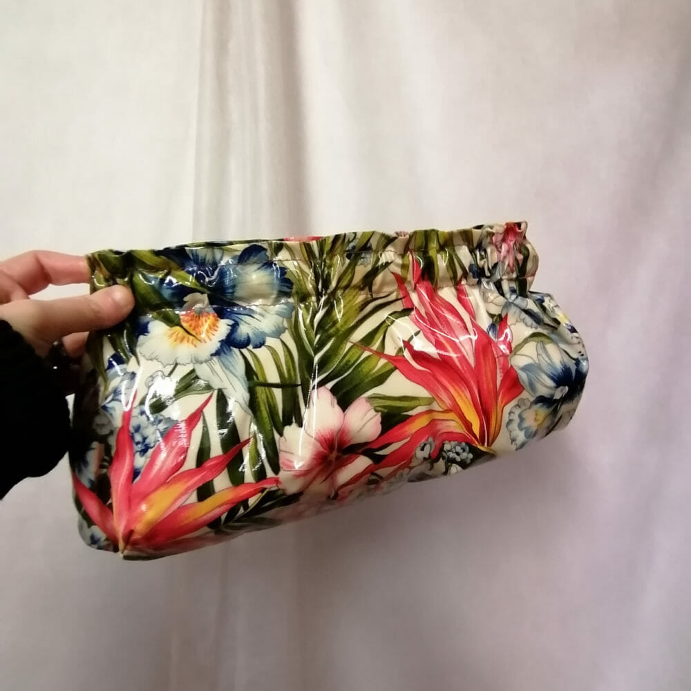 borsa vintage in pvc - Mercato Solidale Mani Tese